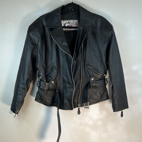 Vintage | Jackets & Coats | Vintage American Leather Terminator Style ...